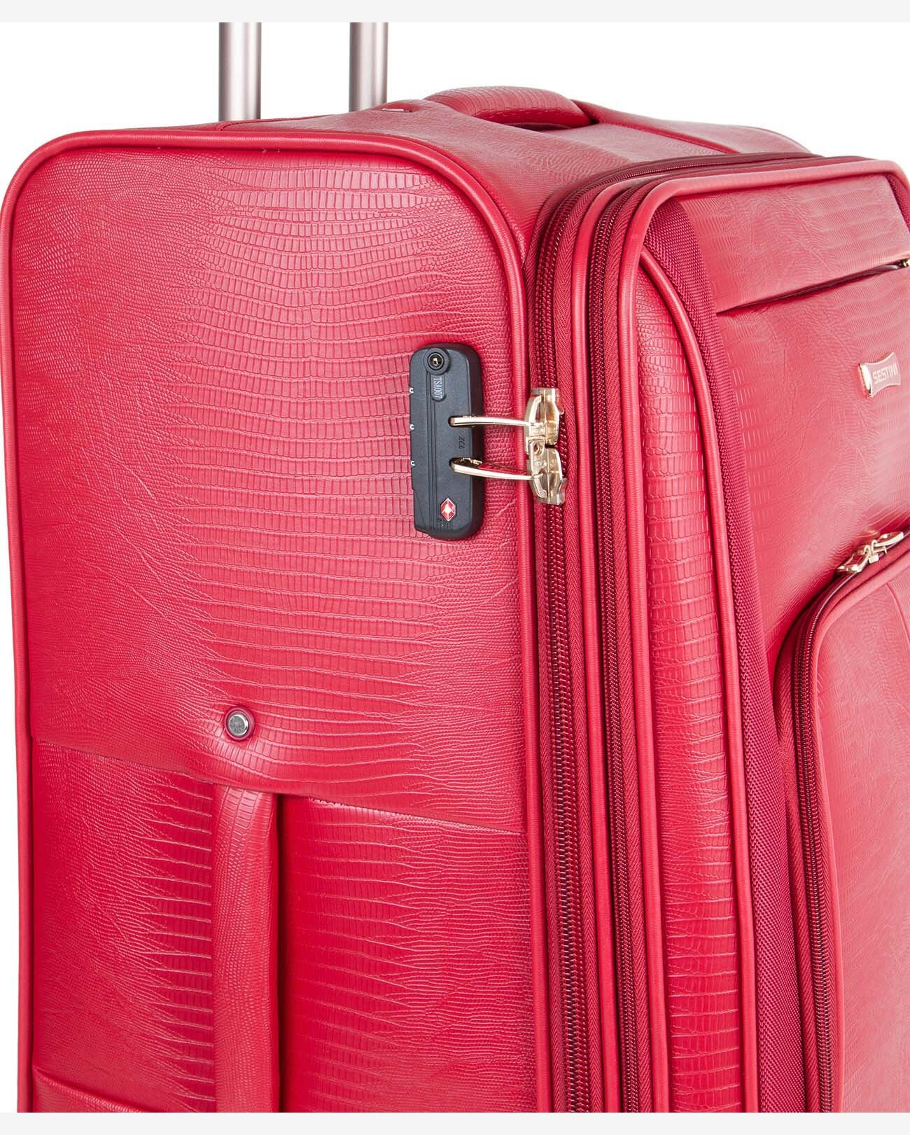 Riachuelo | Mala Pequena 360° Tsa Croco 2T Plus Vermelho