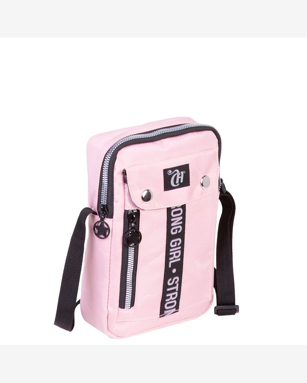 Riachuelo | Bolsa Cross Pequena Capricho Street Love - Rosa