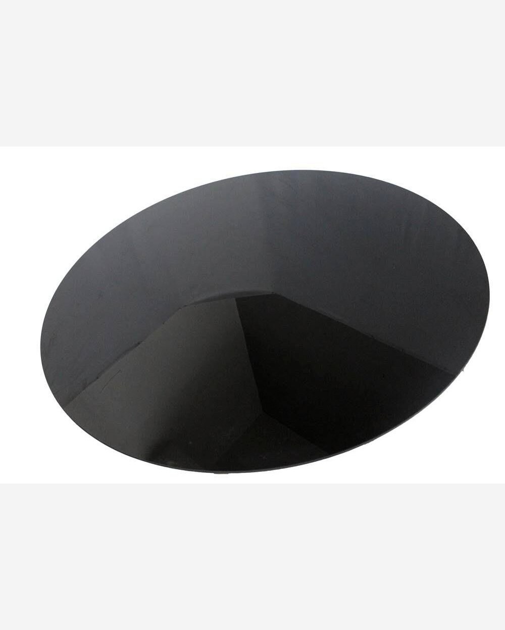 Riachuelo | Mesa Jantar Redonda Mona Tampo Vidro Preto Base Mel 135 cm ...