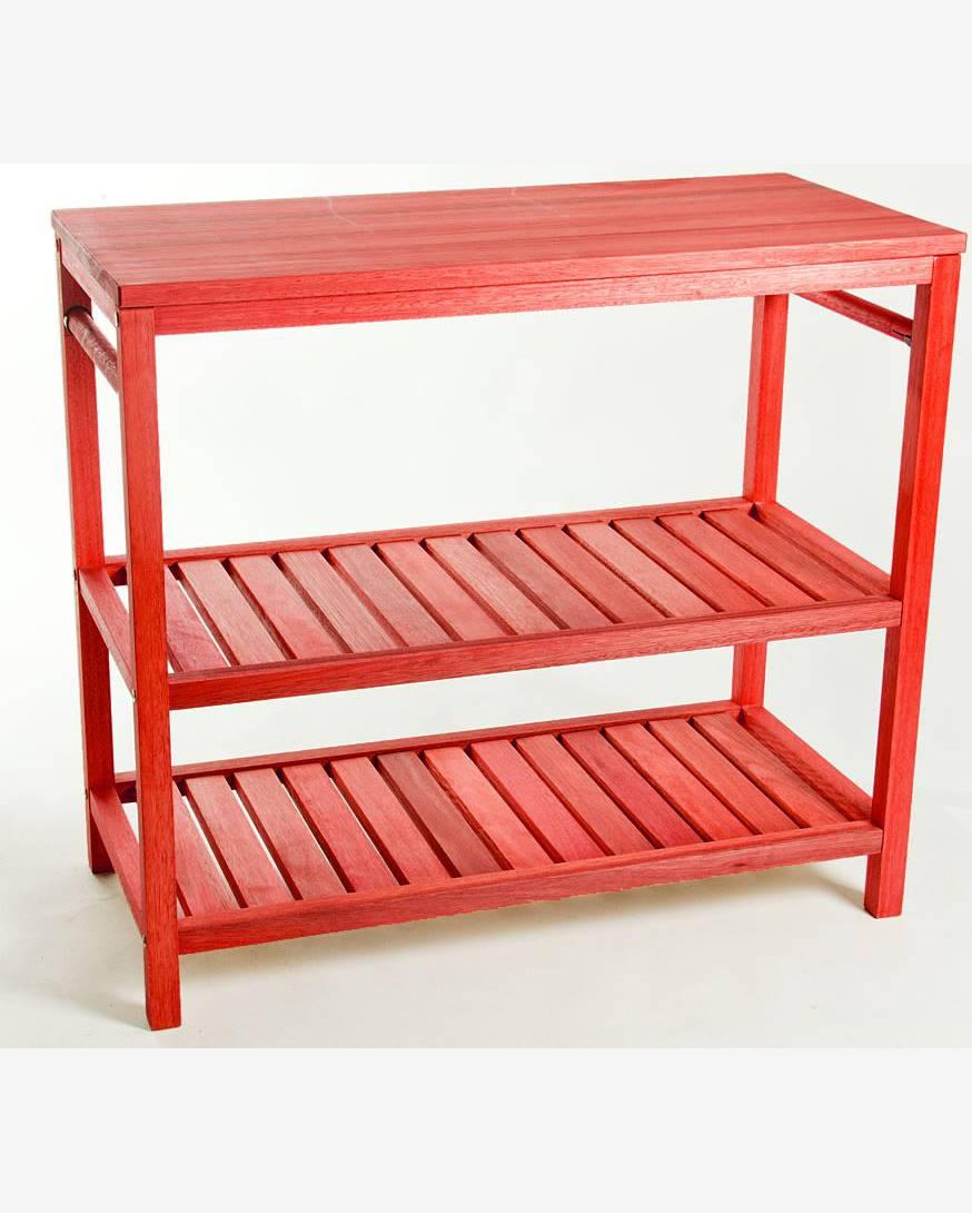 Riachuelo | Aparador Troia Estrutura Estrutura Vermelho 75cm - 61438