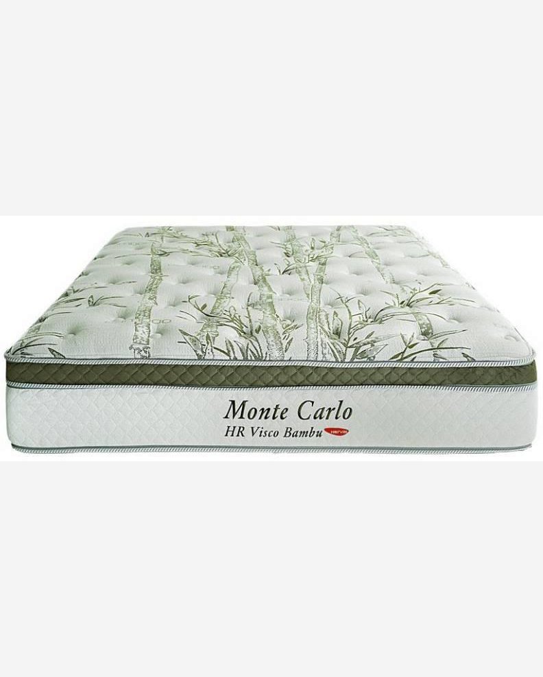 Riachuelo | Colchão Casal Monte Carlo HR Visco Bambu 193x203x33 - 61855