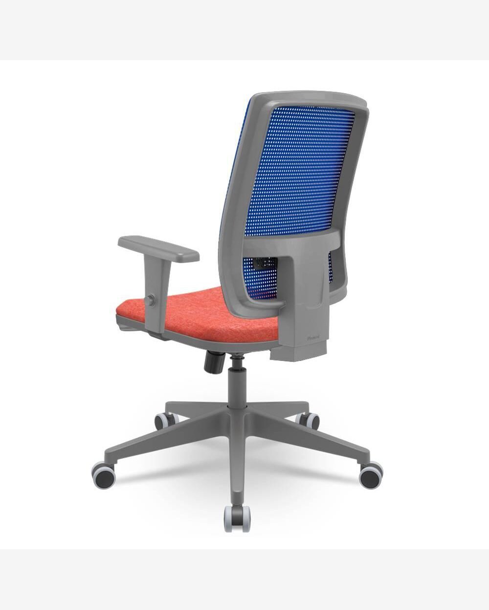 Riachuelo | Cadeira Brizza Diretor Grafite Tela Azul Assento Concept ...