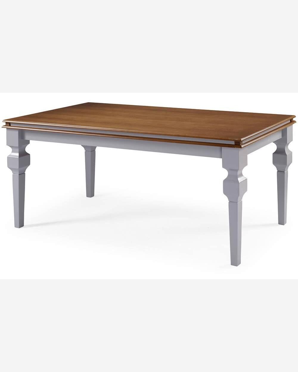 Riachuelo | Mesa de Jantar Charlotte Tampo Imbuia e Base Cinza Escuro ...