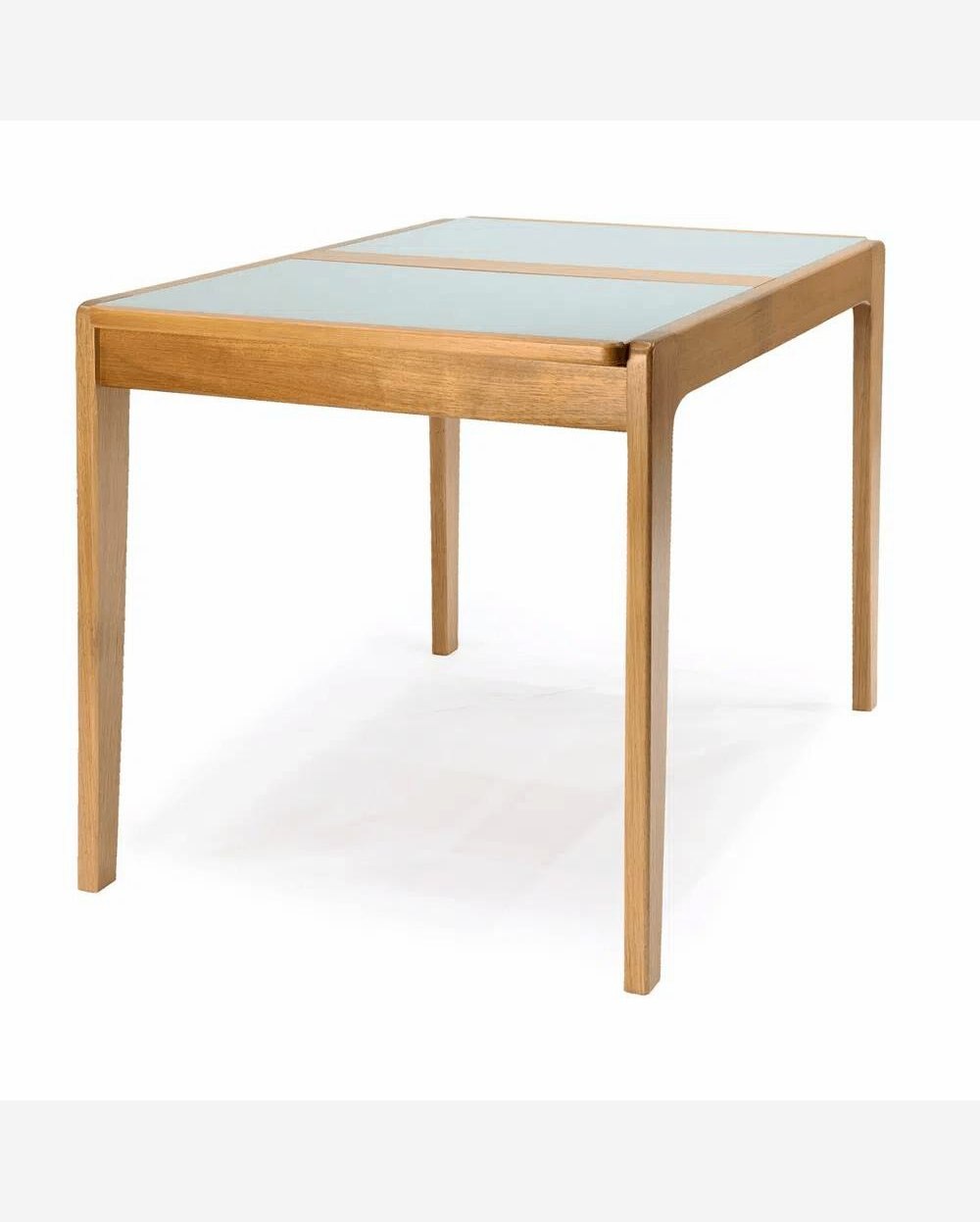 Riachuelo | Mesa Elástica Kapana Tampo Vidro Fendi Claro Base Amêndoa ...