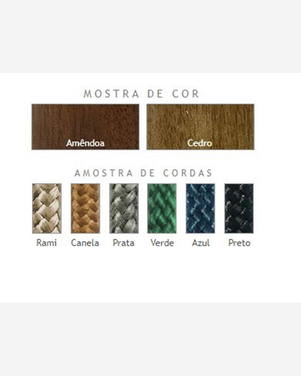 Riachuelo | Poltrona Lene Estofada com Braço Corda Rami Madeira Cedro ...