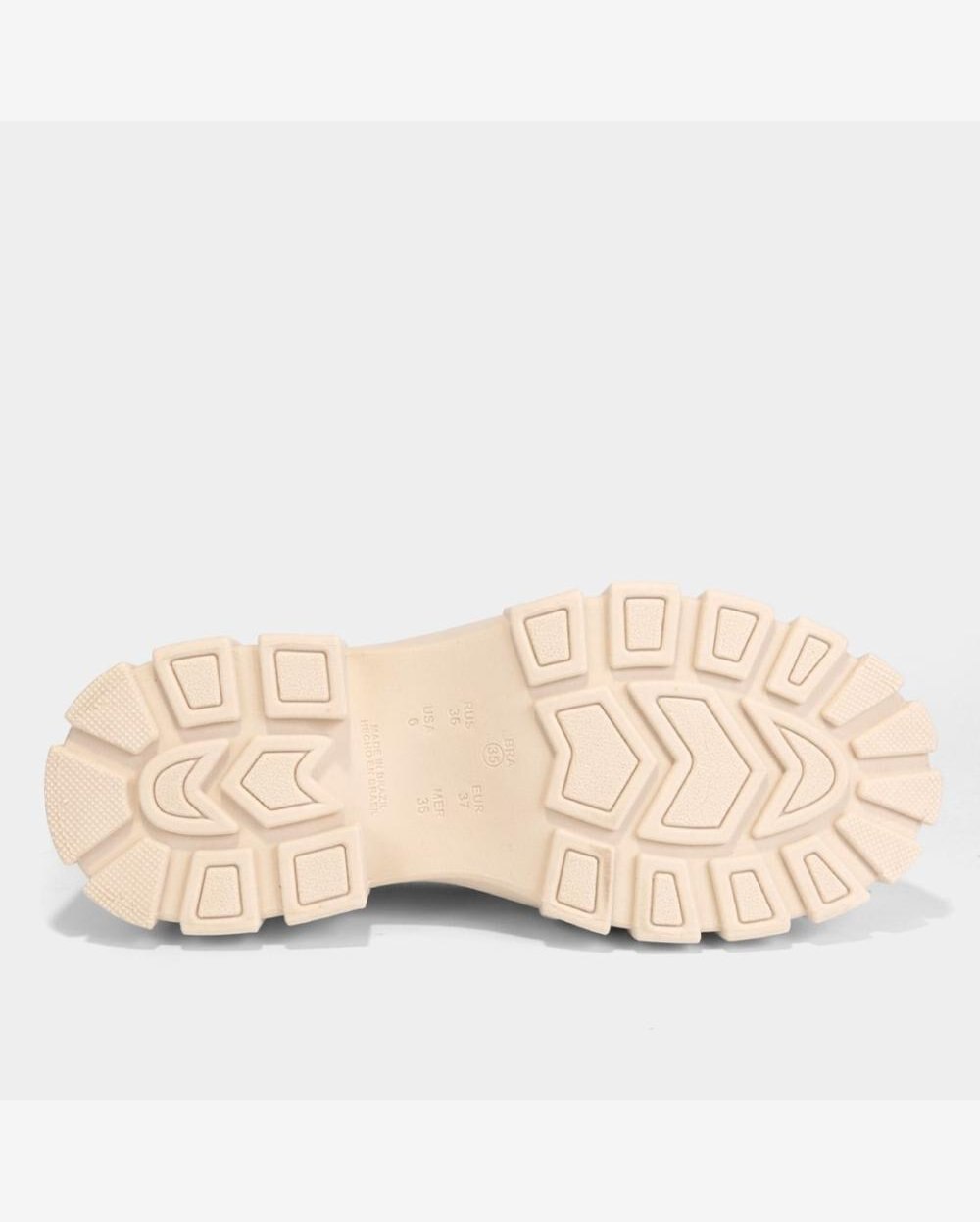 Riachuelo | Mocassim Ramarim Tratorado Bege Claro Aveia 2310103-1