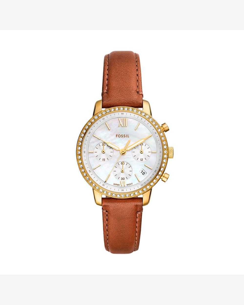 Riachuelo | Relógio Fossil Feminino Neutra Dourado - ES5278/0DN