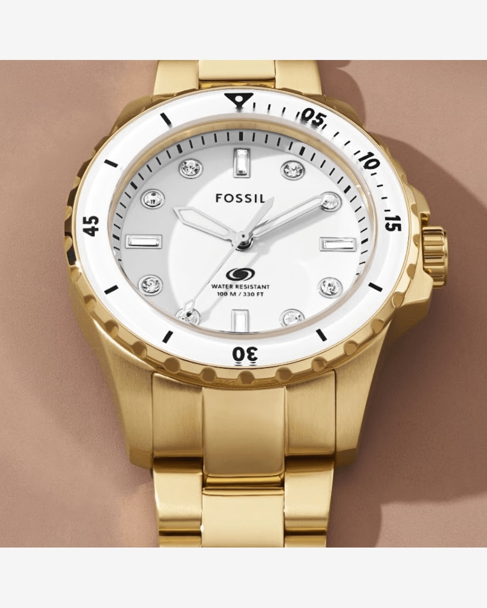 Riachuelo | Relógio Fossil Feminino Blue Dourado - ES5350/1DN