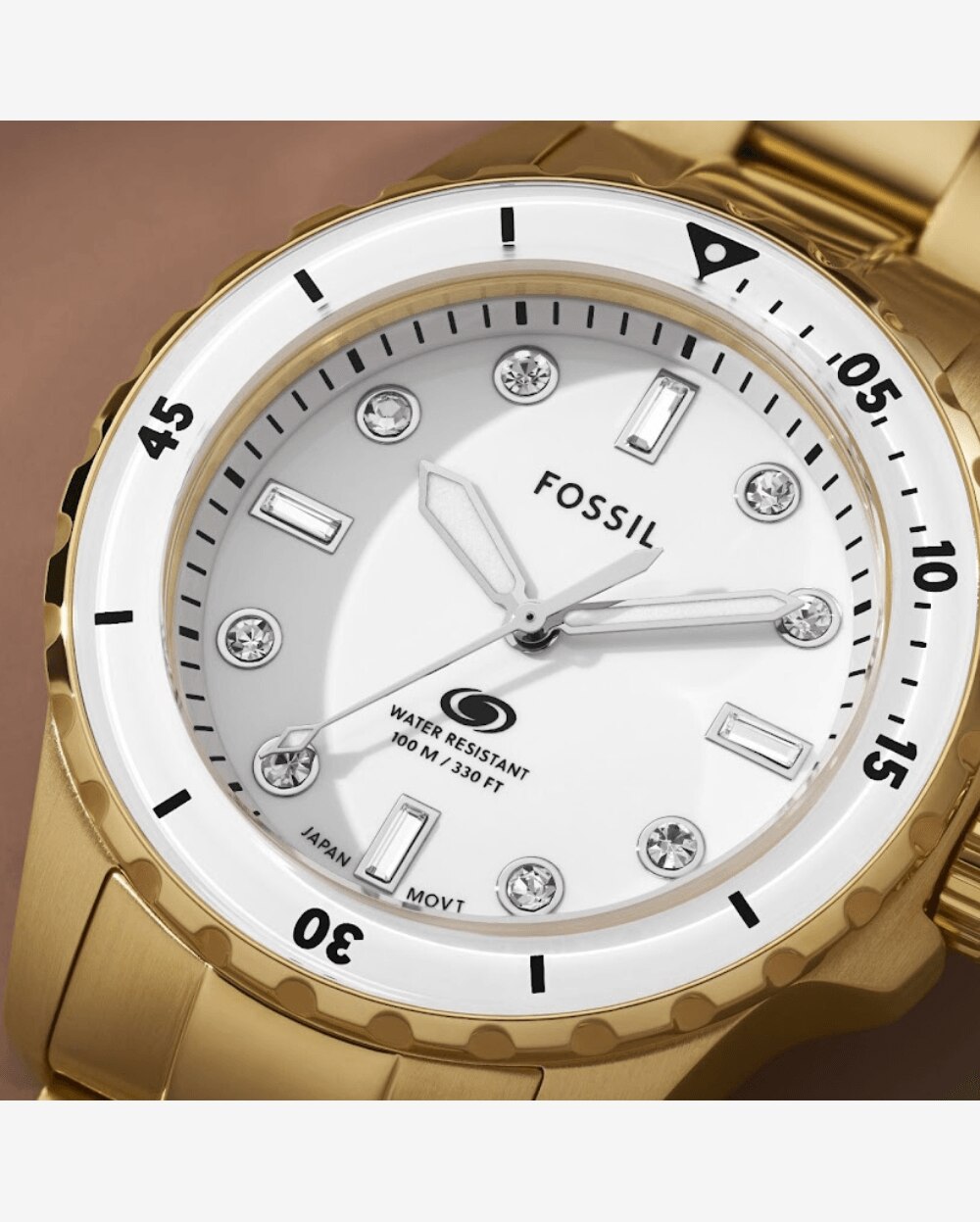 Riachuelo | Relógio Fossil Feminino Blue Dourado - ES5350/1DN