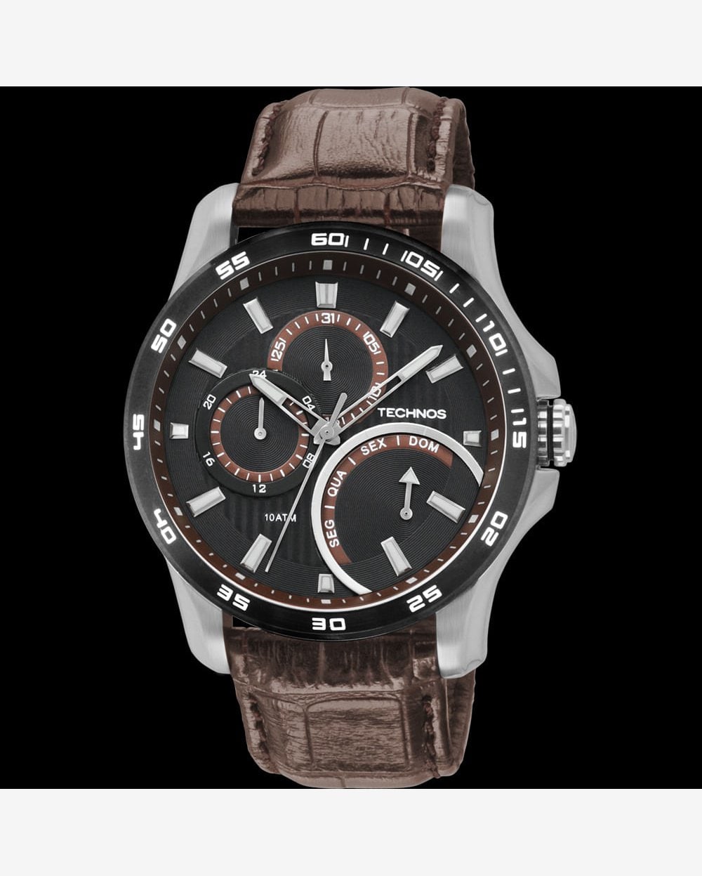 Riachuelo | Relógio Technos Masculino Analógico Marrom JR00AG/0C