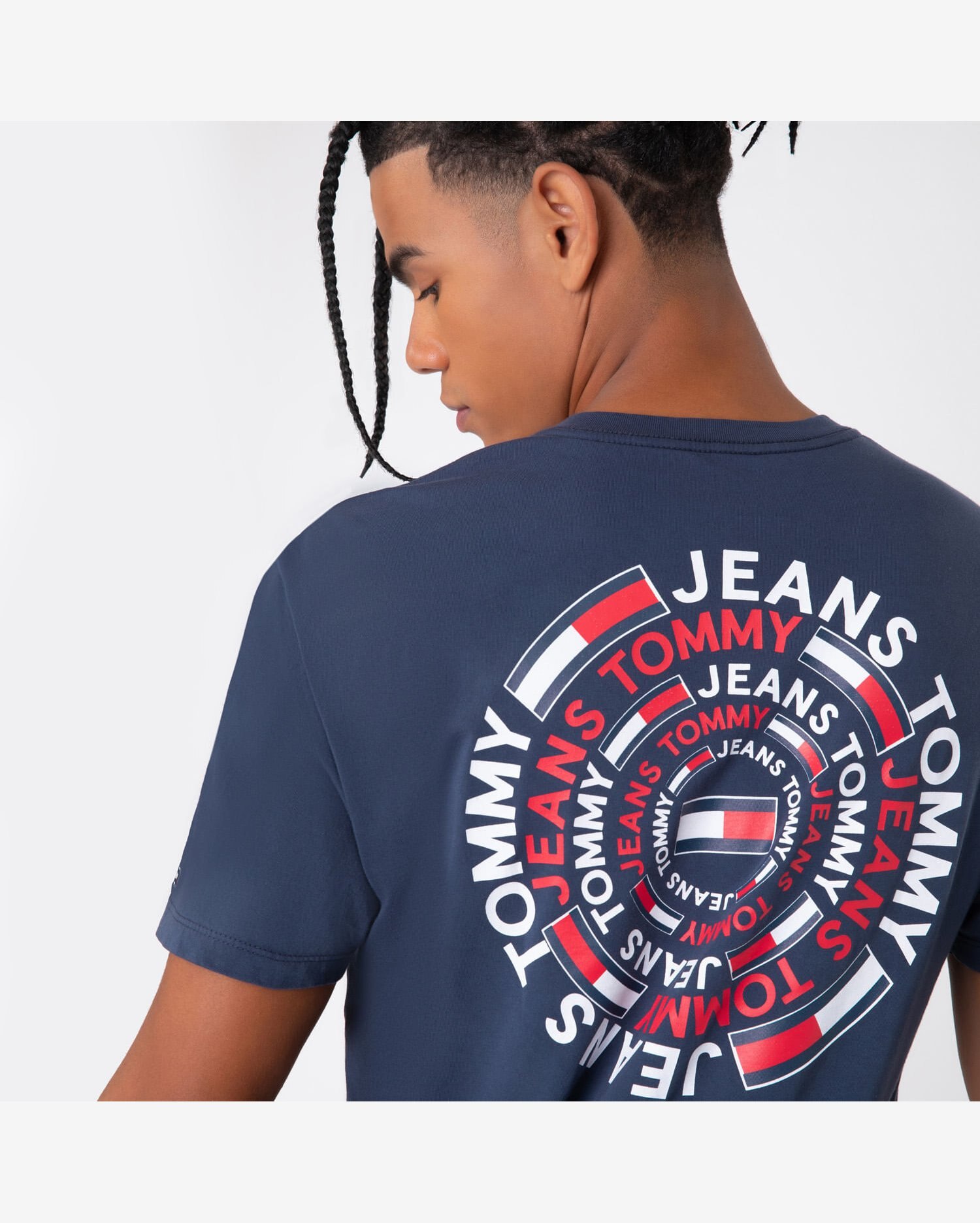 Riachuelo | Camiseta Estampa Circular Gráfica Tommy Jeans