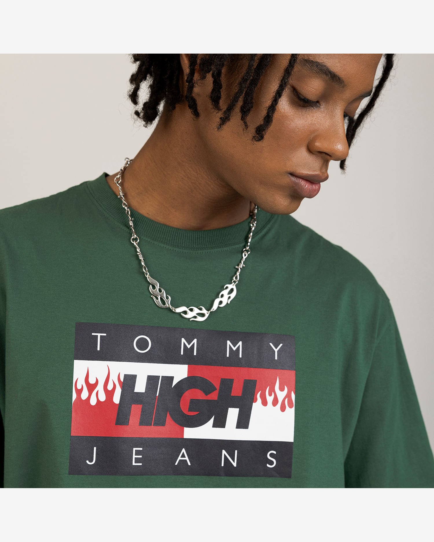 Riachuelo | Camiseta Bandeira Tommy Jeans X High