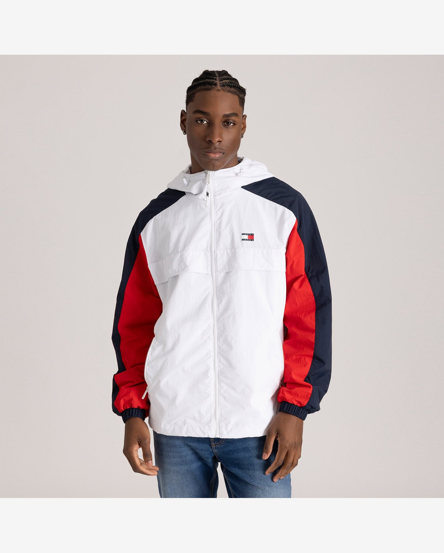Riachuelo | Jaqueta Corta-Vento Chicago Colorblock Tommy Jeans