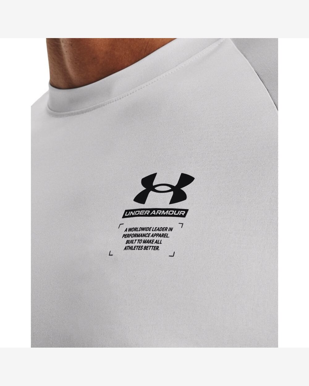 Riachuelo | Camiseta Manga Longa de Treino Masculina Under Armour Print