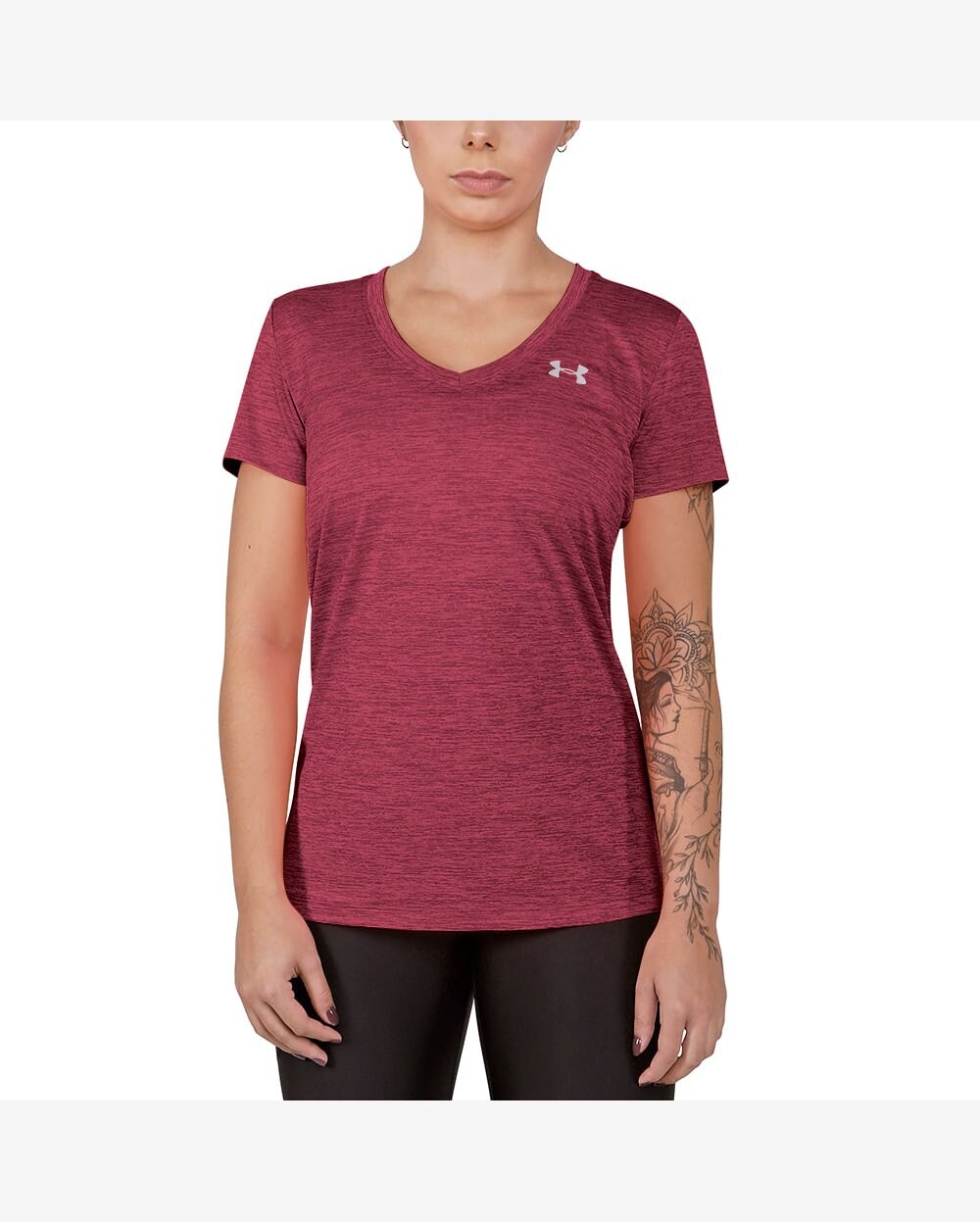 Riachuelo | Kit 2 Camiseta de Treino Feminina Under Armour Tech SSV-Twist