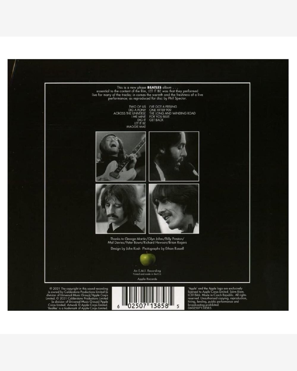 Riachuelo | CD The Beatles - Let It Be (2021 Mix) - Importado