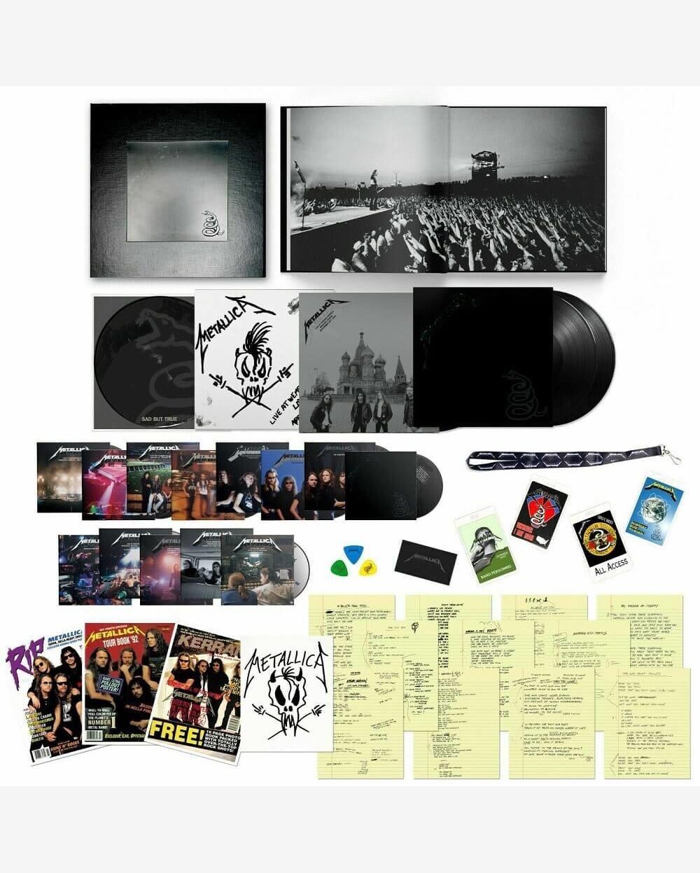 Riachuelo | Box Metallica - Metallica (Deluxe Vinyl Box Set 6LP 14CD ...