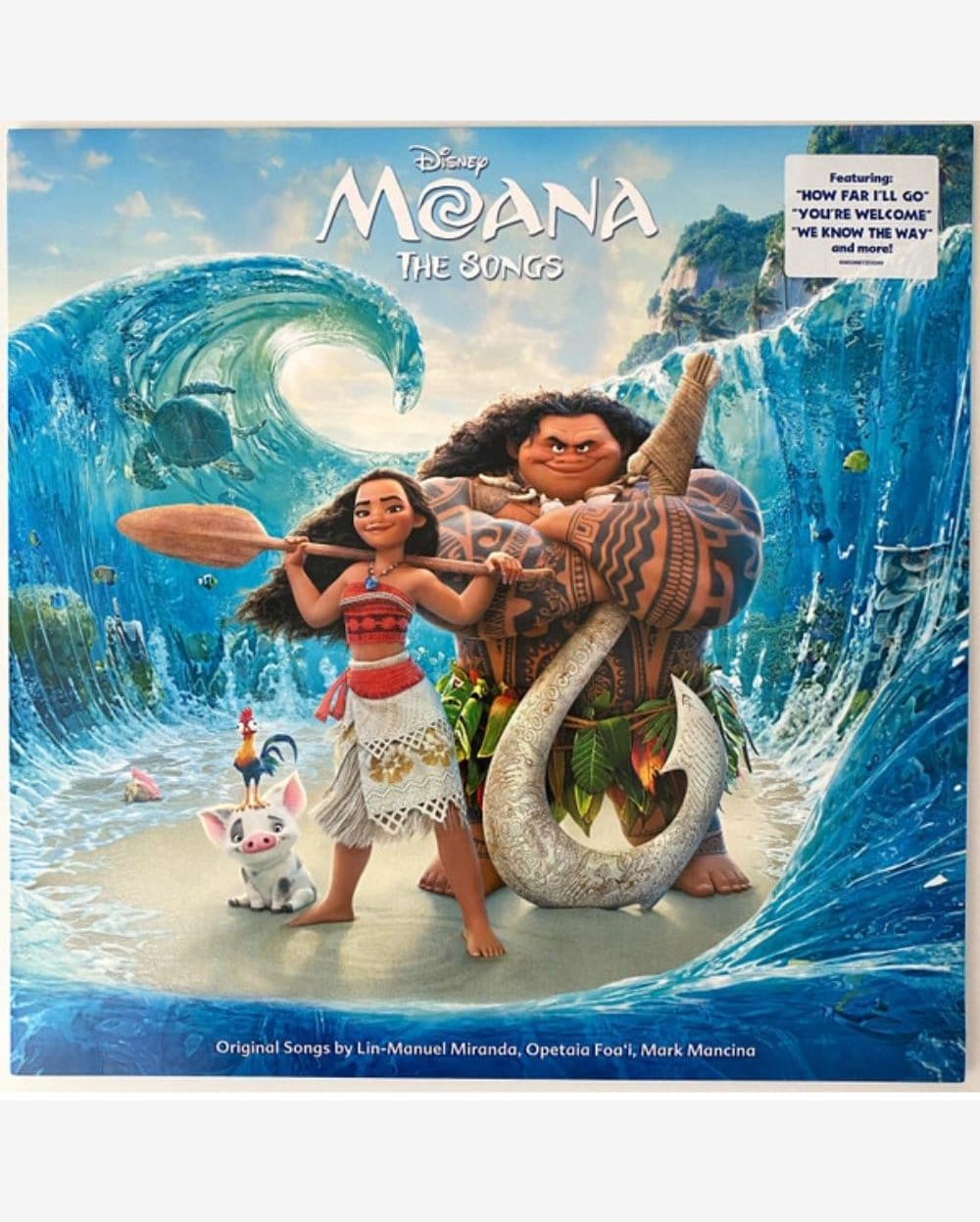 Riachuelo | Vinil Disney - Moana (LP Original Motion Picture Soundtrack ...