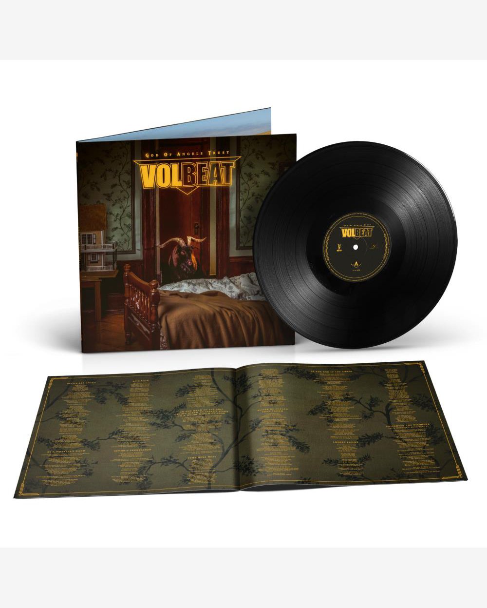 Riachuelo | Vinil Volbeat - God Of Angels Trust (black) - Importado
