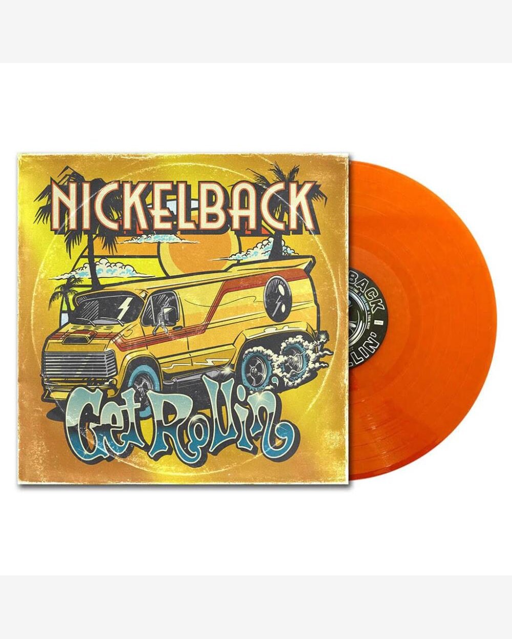 Riachuelo | Vinil Nickelback - Get Rollin' (LP Transparent Orange Vinyl ...