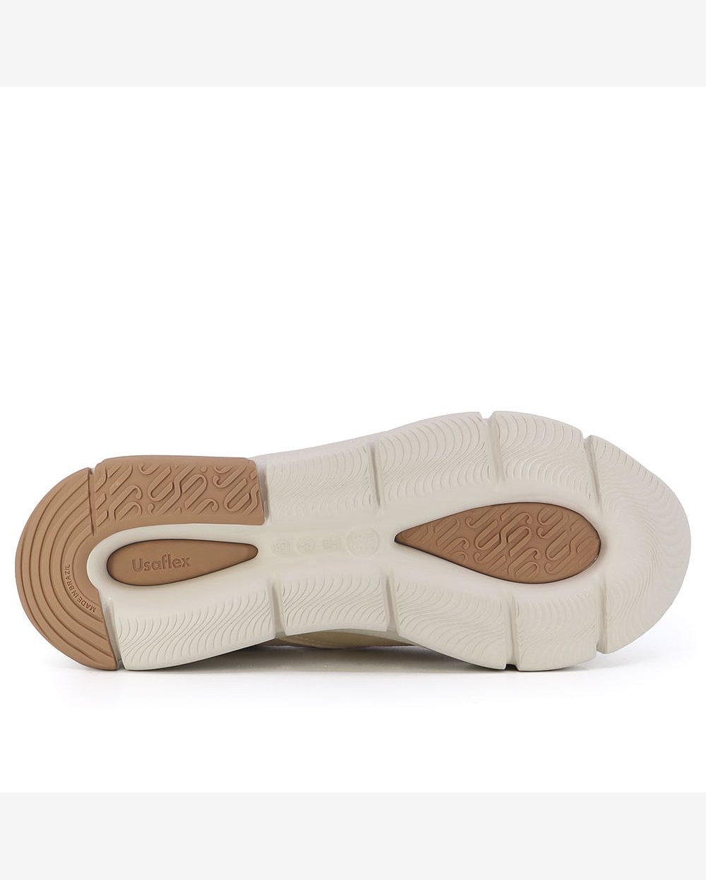 Riachuelo | Tênis Casual Bege Elastano Impulse