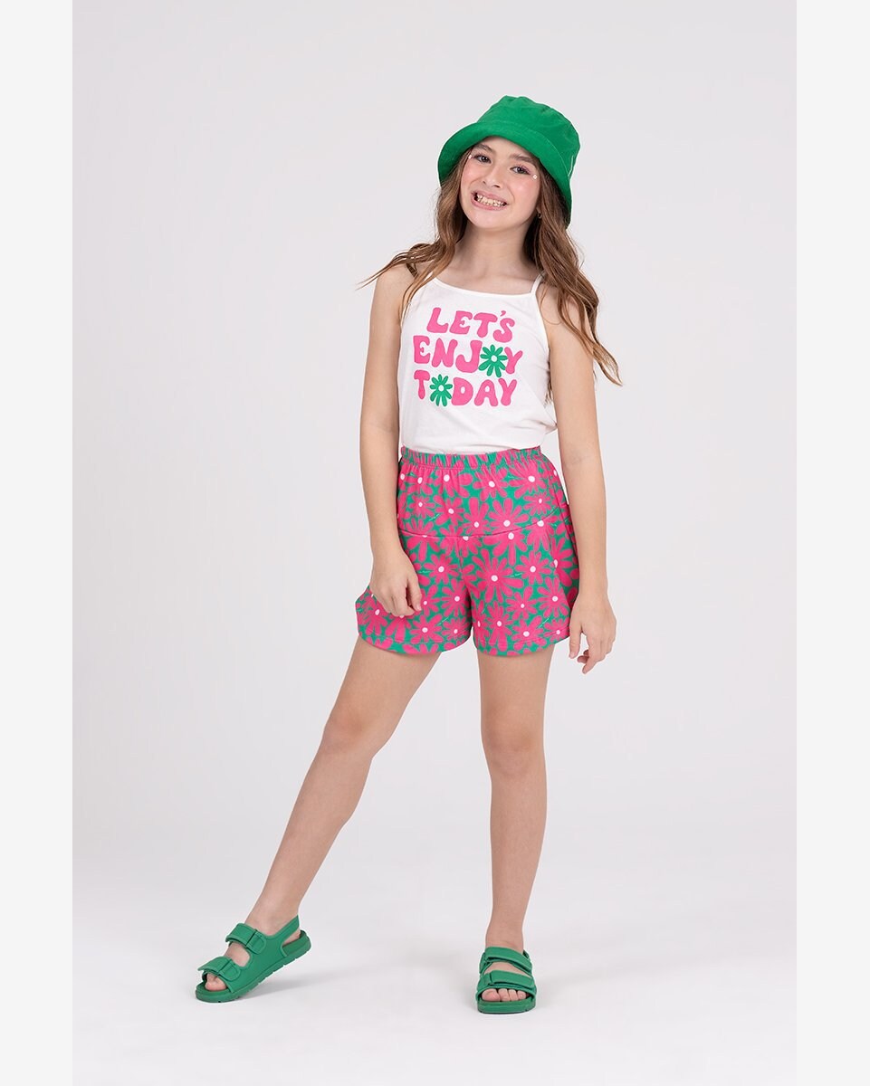 Riachuelo | Conjunto Infantil Alcinha Lets Enjoy Off