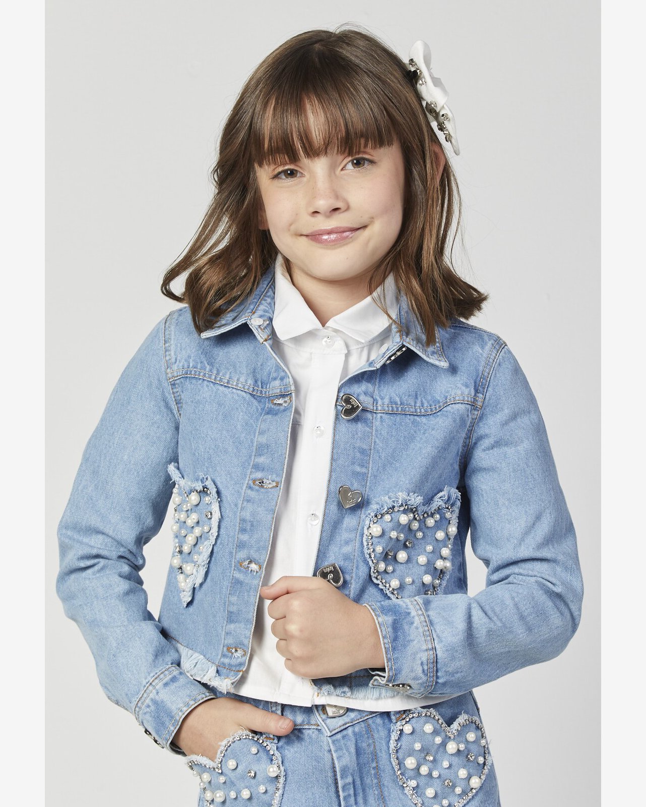 Riachuelo | Jaqueta Jeans Infantil Luluzinha
