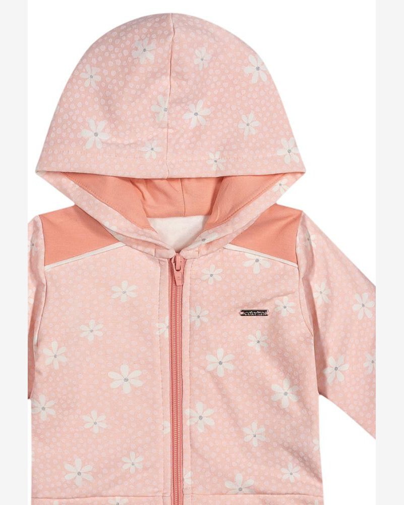 Riachuelo | Conjunto Infantil Rosa Capuz Colorittá