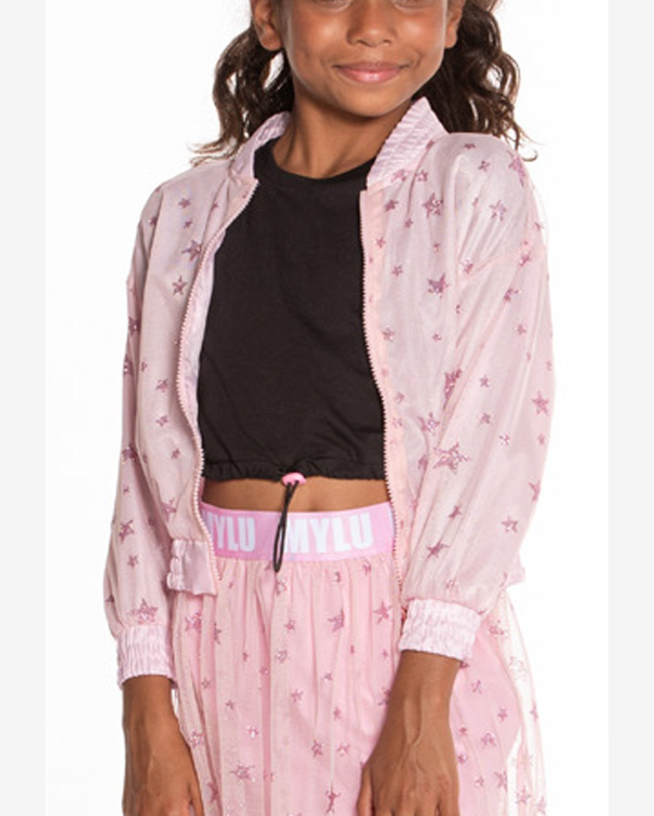 Riachuelo | Jaqueta Infantil Rosa Mylu