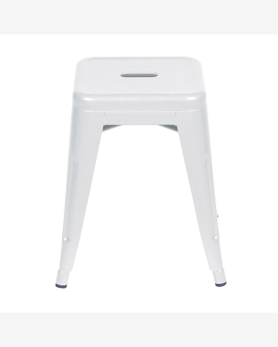 Riachuelo | Banqueta Industrial Baixa Branca OR-6607