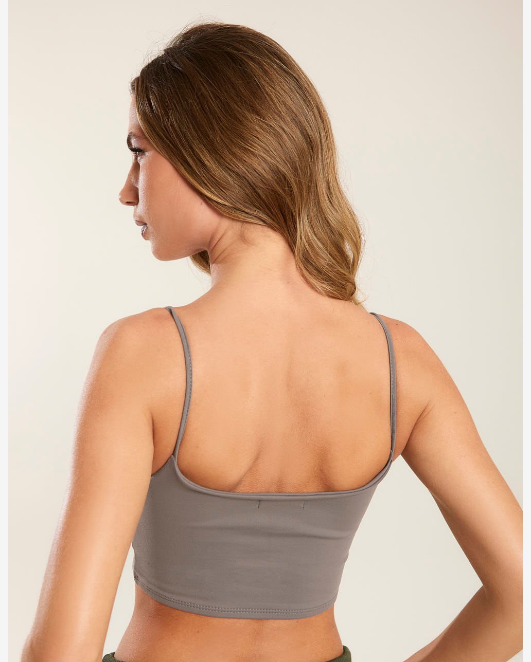 Riachuelo | Top Faixa Basic Color - Cinza