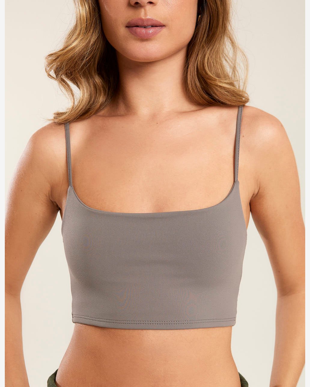 Riachuelo | Top Faixa Basic Color - Cinza