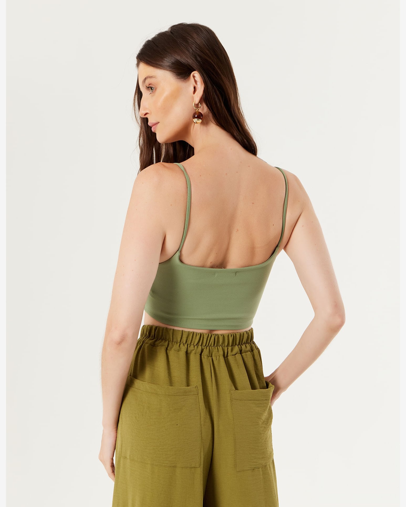 Riachuelo | Top Faixa Basic Color - Verde Agua