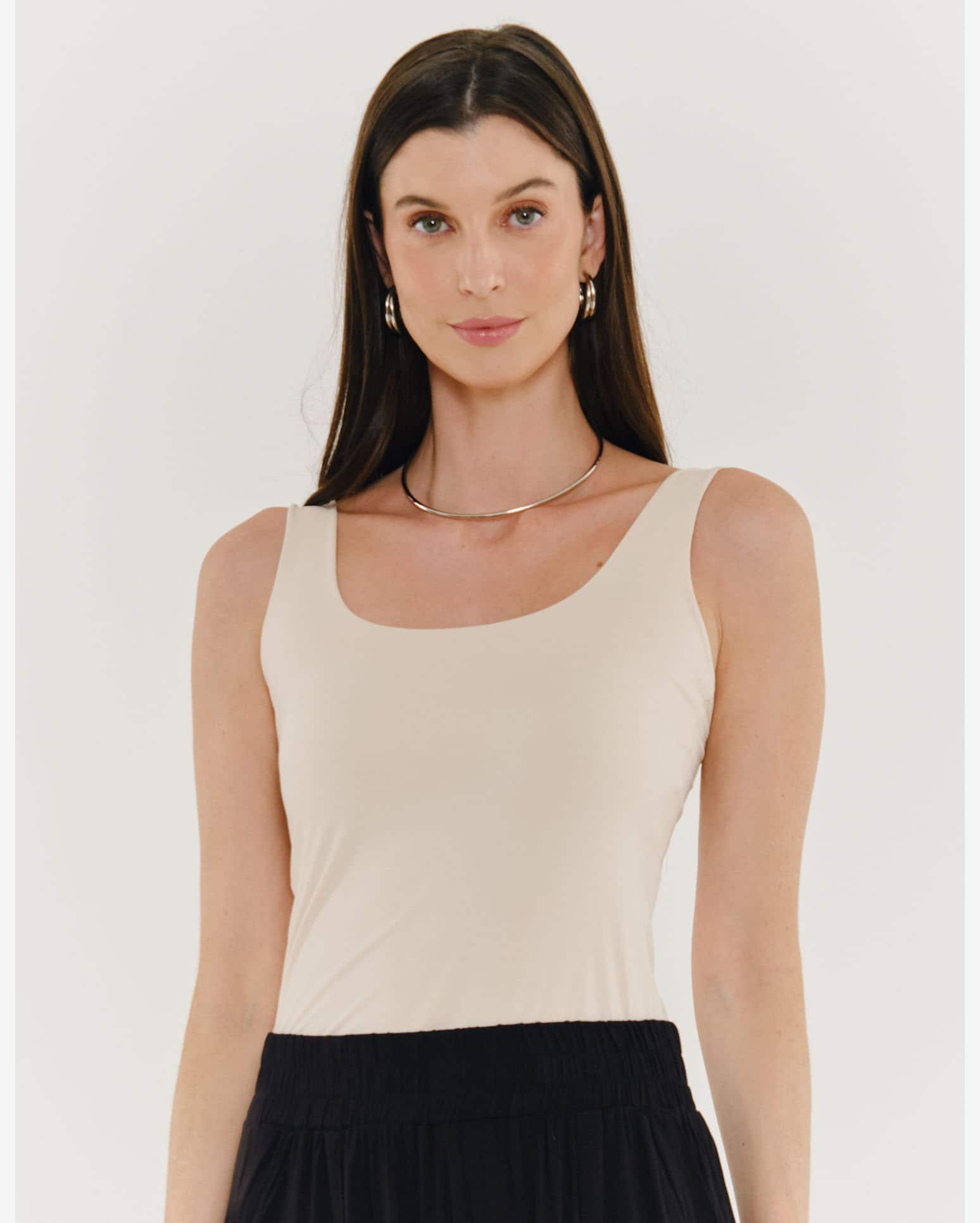 Riachuelo | Camisete Alongado - Off White