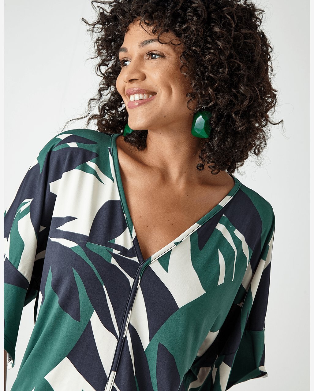 Riachuelo | Blusa Aline Ampla - Preto