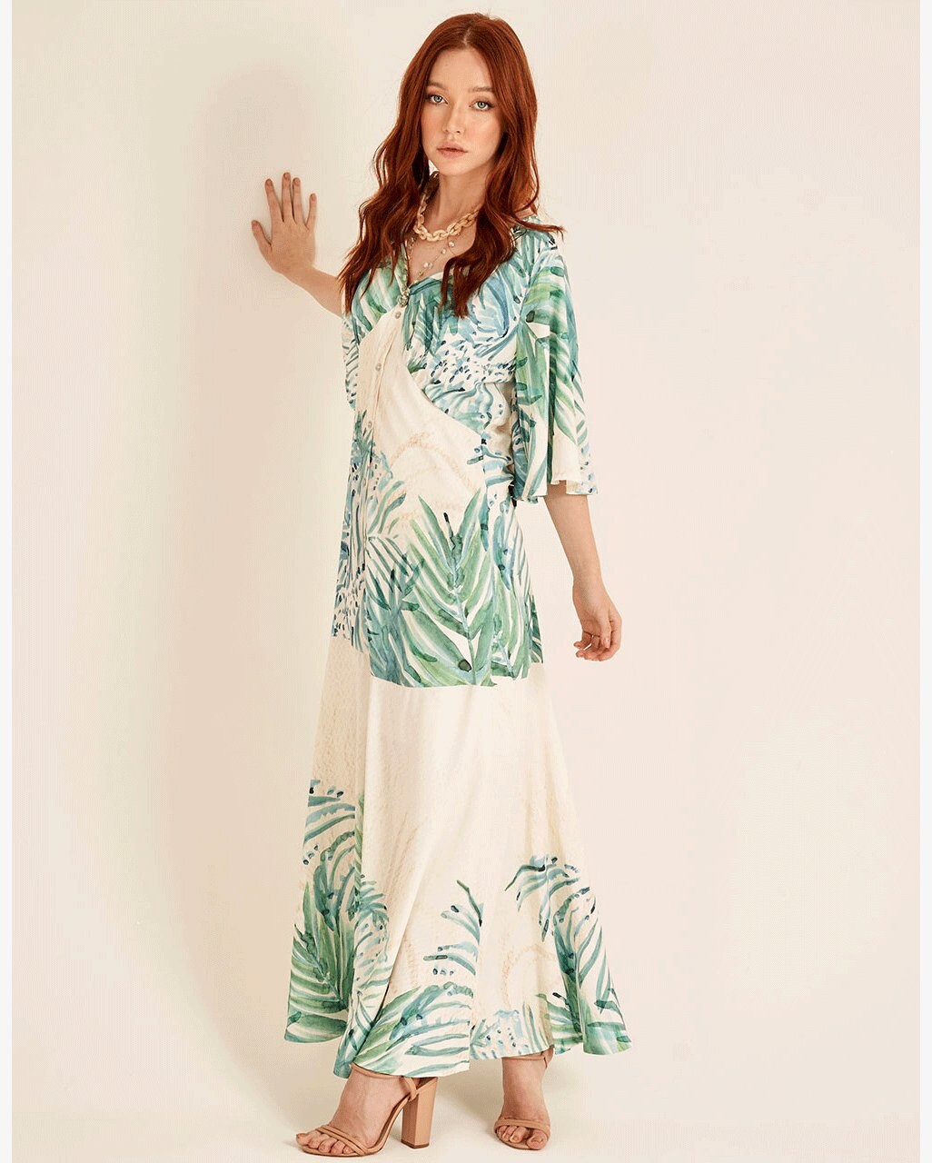 Riachuelo | Vestido Lia Longo - Off White