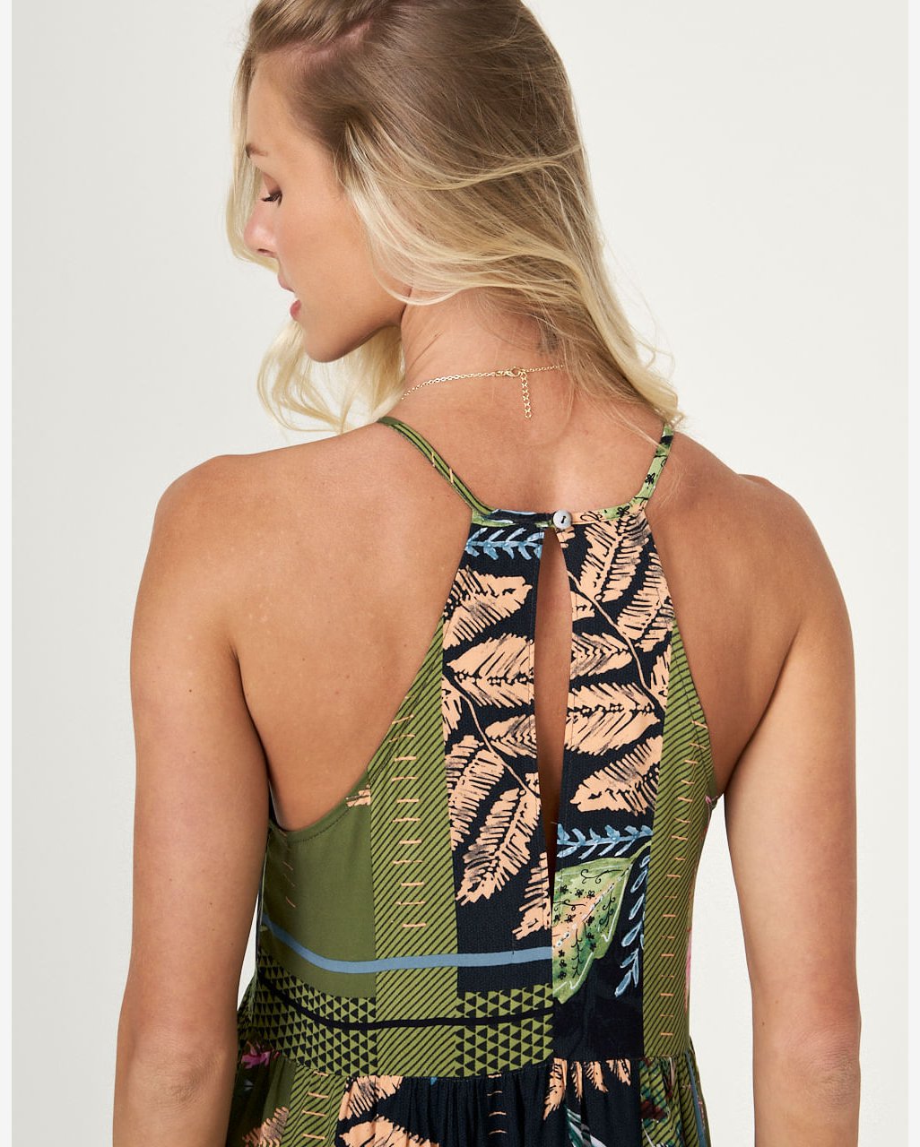 Riachuelo | Vestido Daniela Longo - Verde