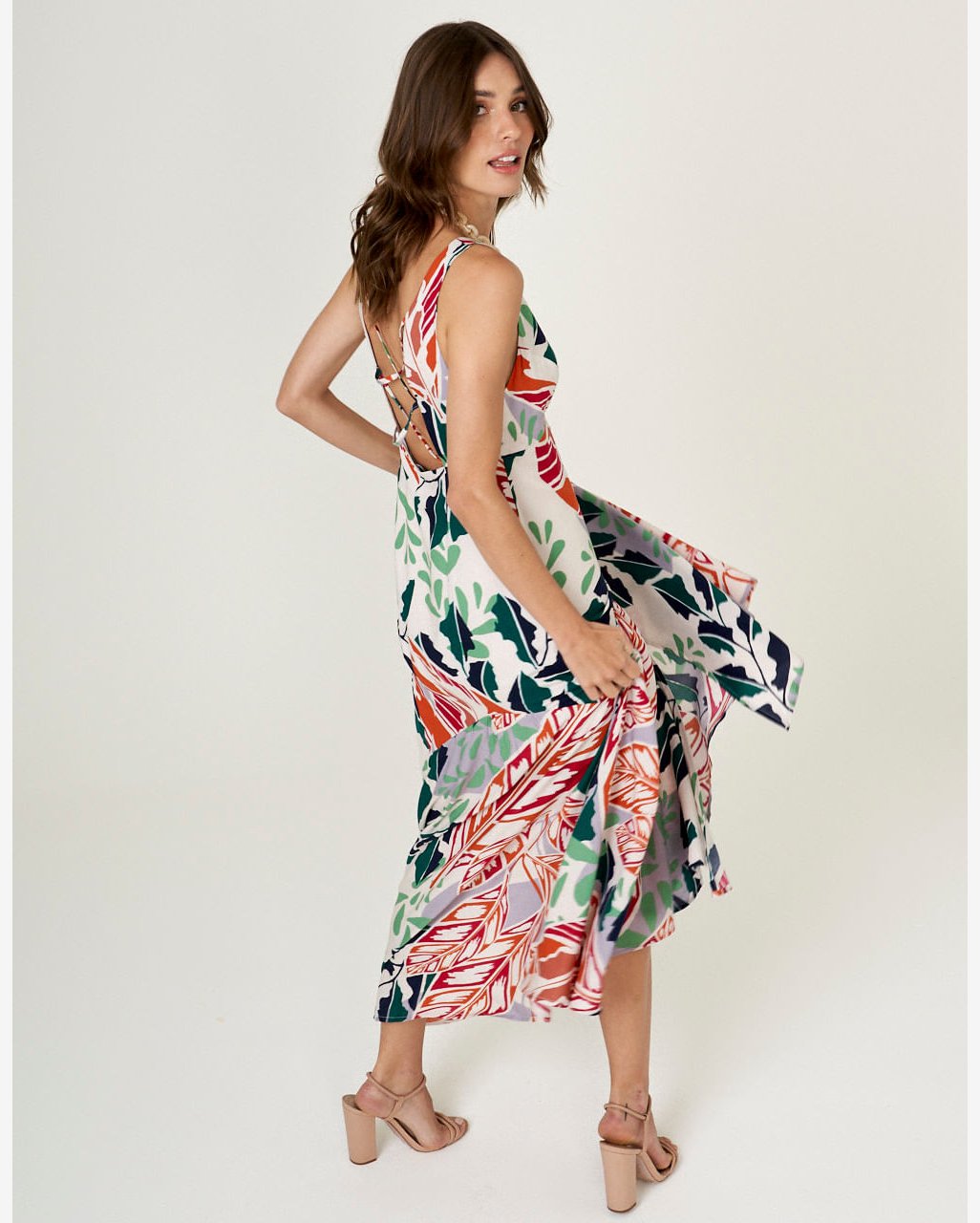 Riachuelo | Vestido Gioz Longo - Off White