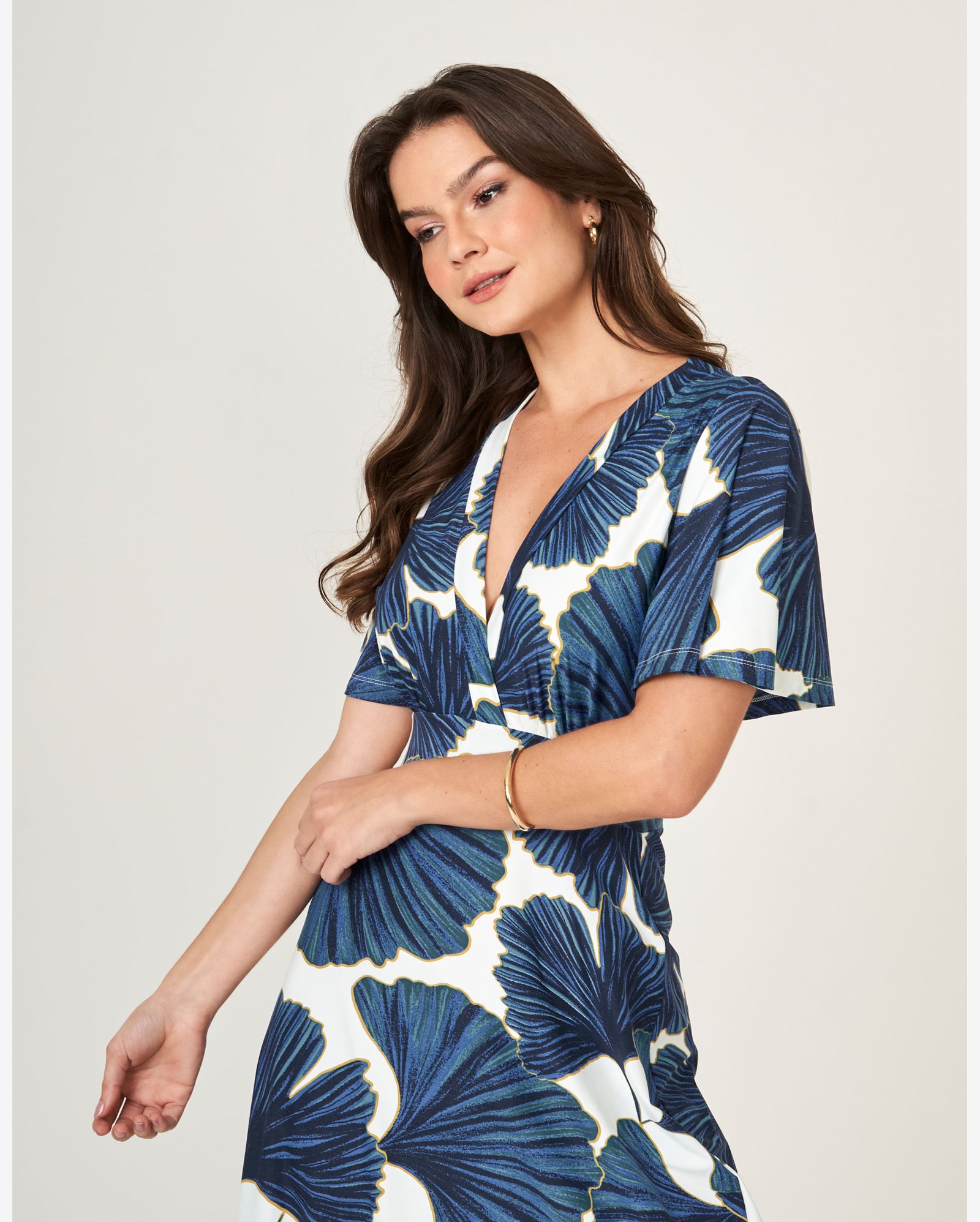 Riachuelo | Vestido Erica Longo - Off White