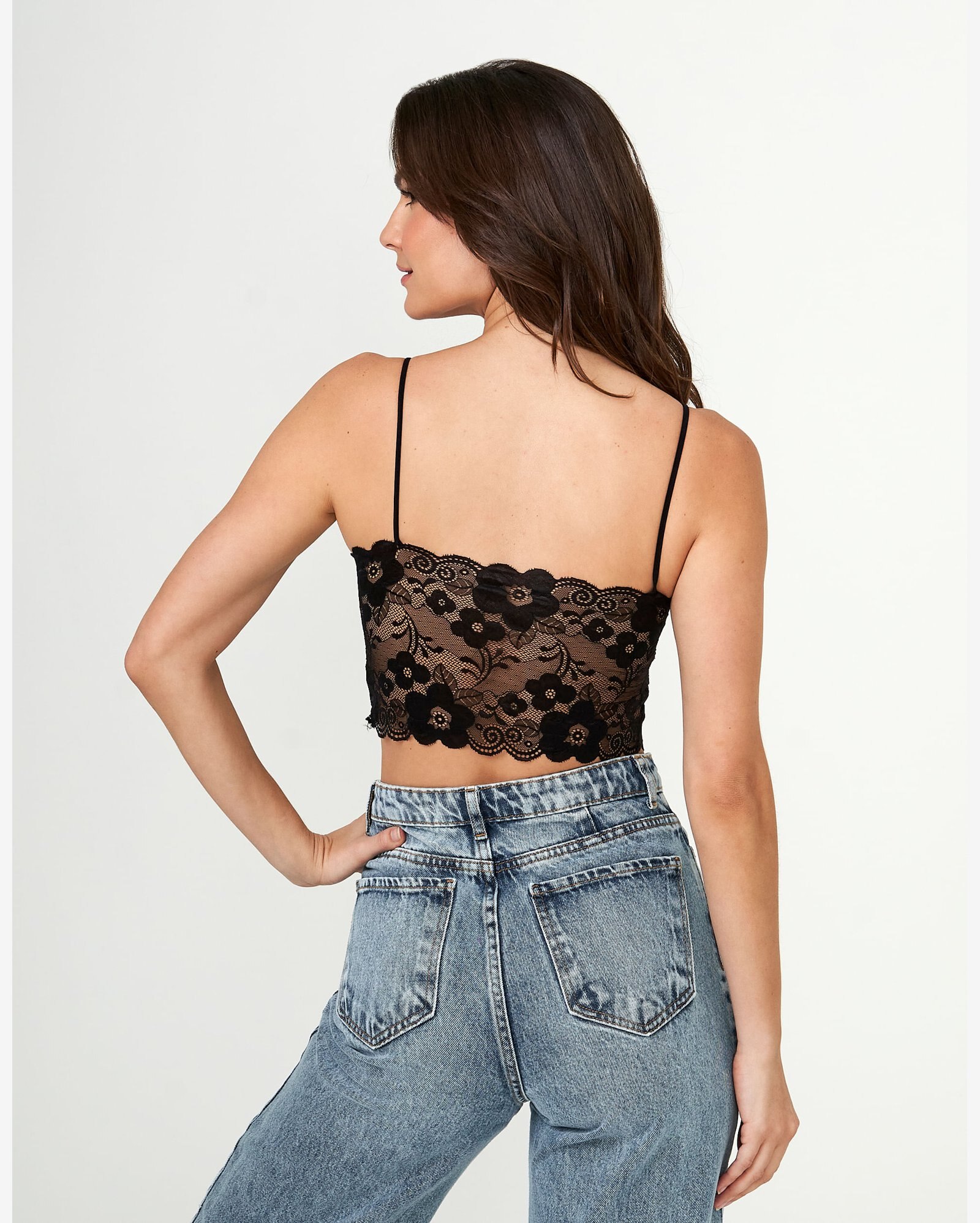 Riachuelo | Top Renda Alça Rolote - Branco