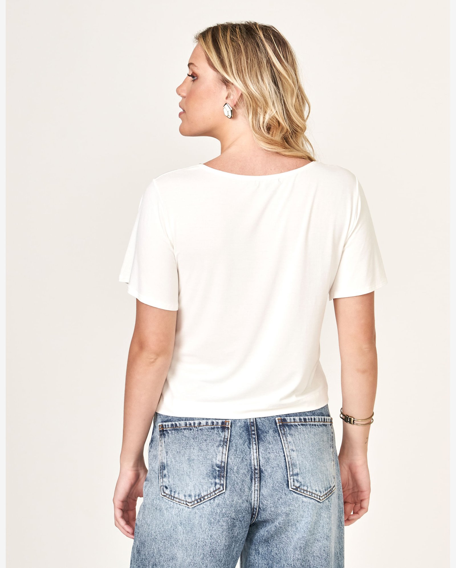 Riachuelo | Blusa Bordada Linha Alegra - Off White