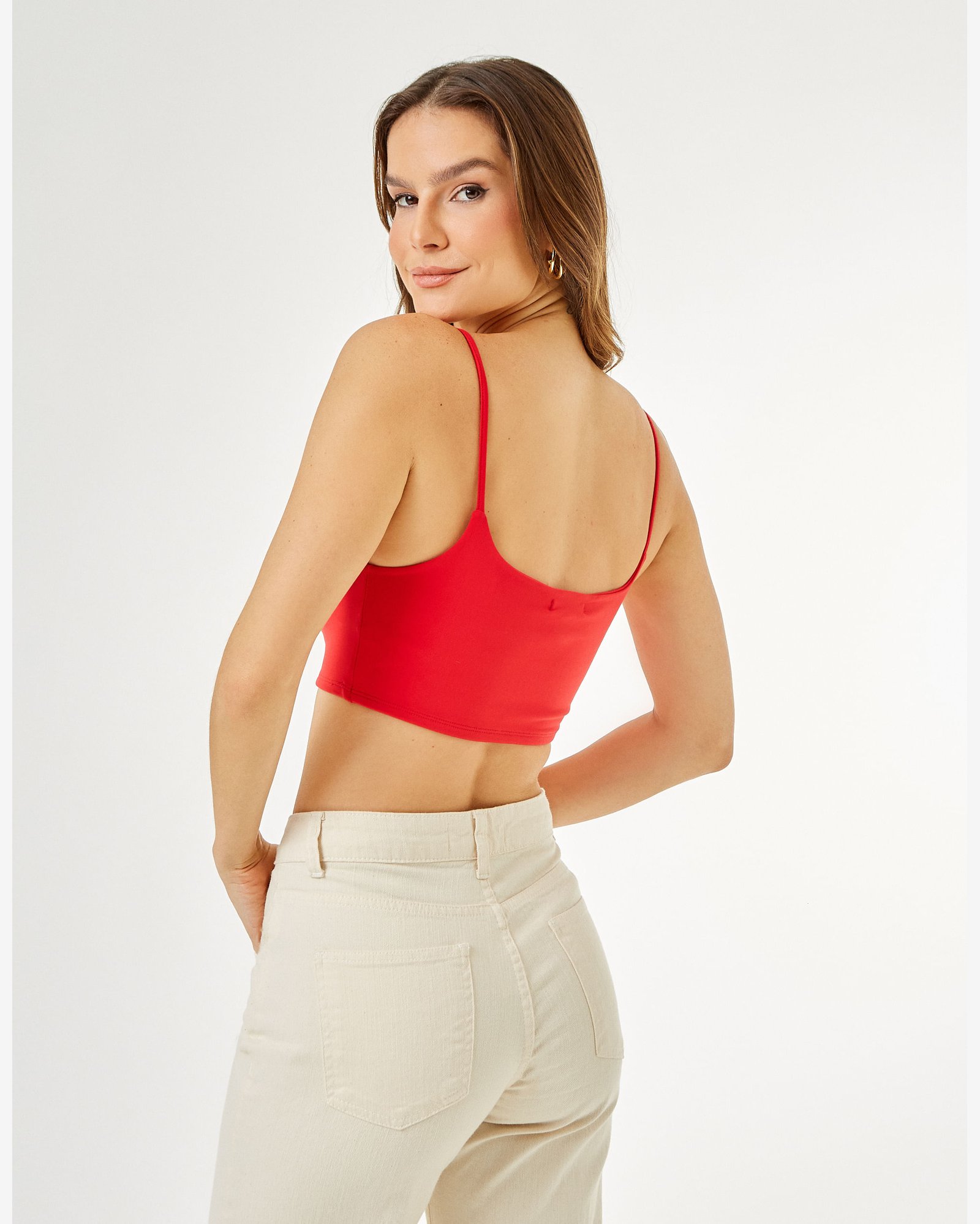 Riachuelo | Top Faixa Basic - Vermelho