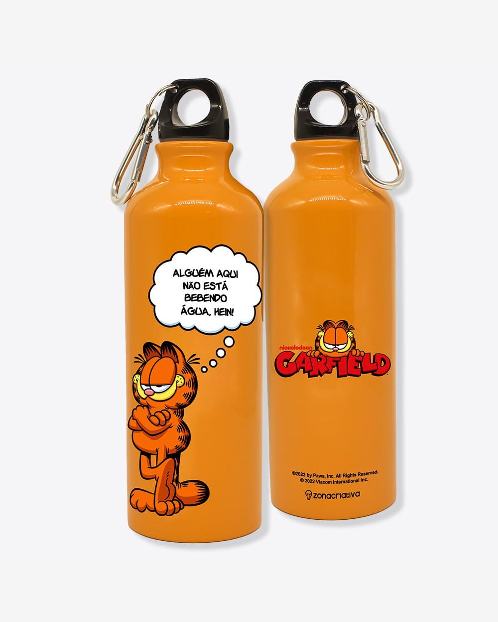Riachuelo | Garrafa com Mosquetão Garfield